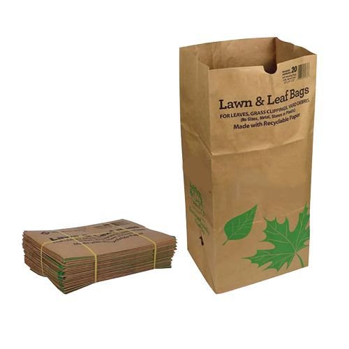 Kraft Paper Bags for Yard Waste - Custom Paper Bags, Custom Paper Bags ...